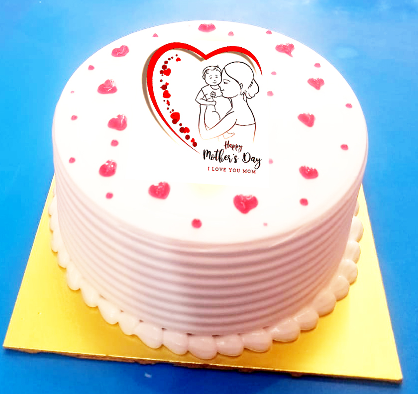 White Forest Mothers Day Cake special at German Bakery Lalitpur